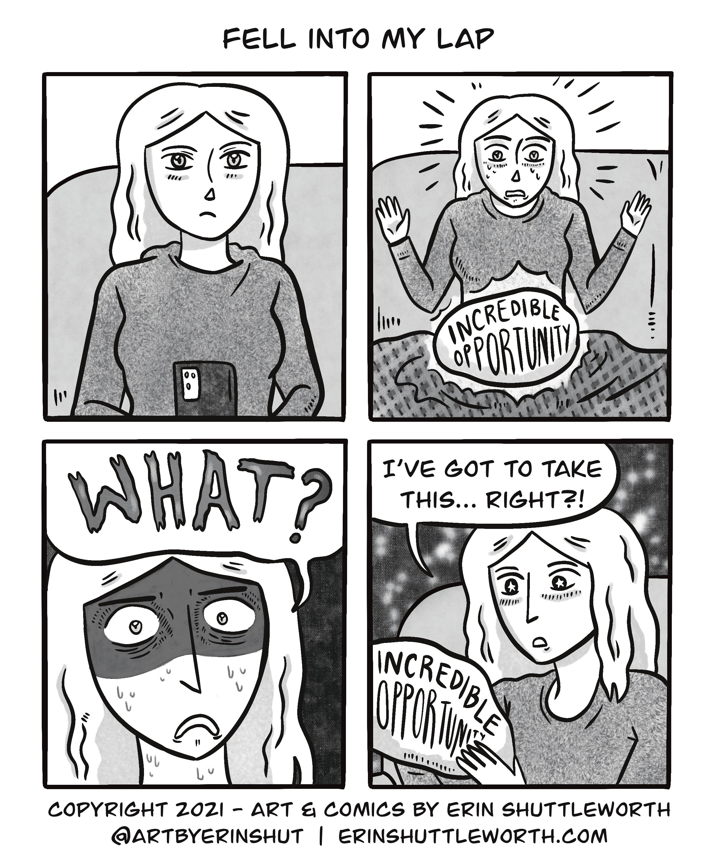 Fell Into My Lap – Comixque