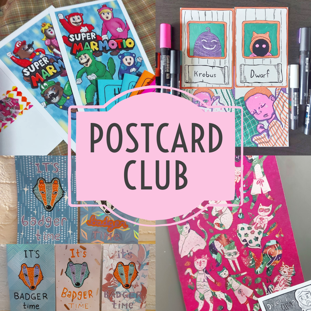 Monthly Postcard Club – Comixque